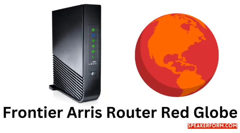 Frontier Arris Router Red Globe Explained (2024)