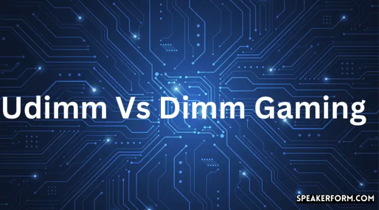 Udimm vs. Dimm Explained: Which is Better? (2025)