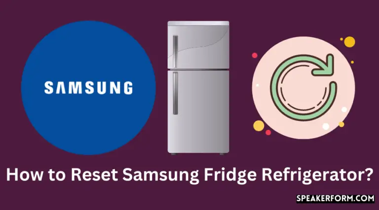 How to Reset Samsung Fridge Refrigerator? (2025)