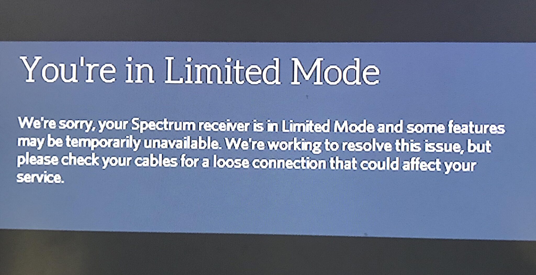 L-11 Spectrum Cable Box (2024)