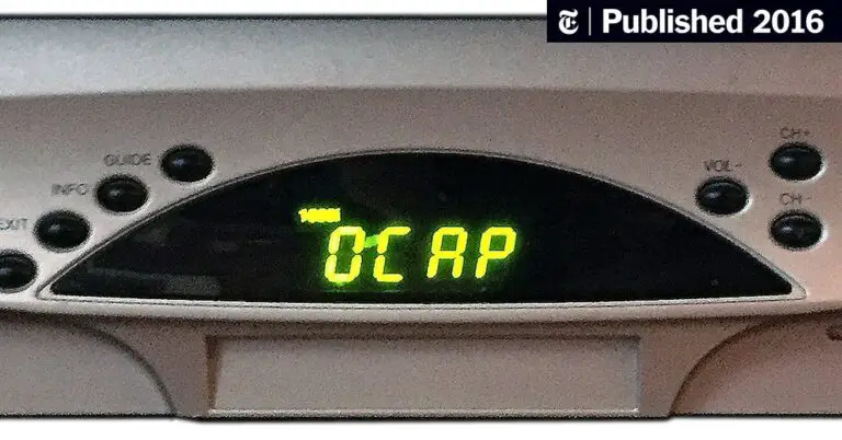 Spectrum Cable Box Says Ocap (2025)