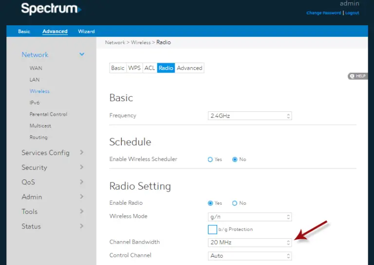 Spectrum Change 5G to 2.4G (2025)