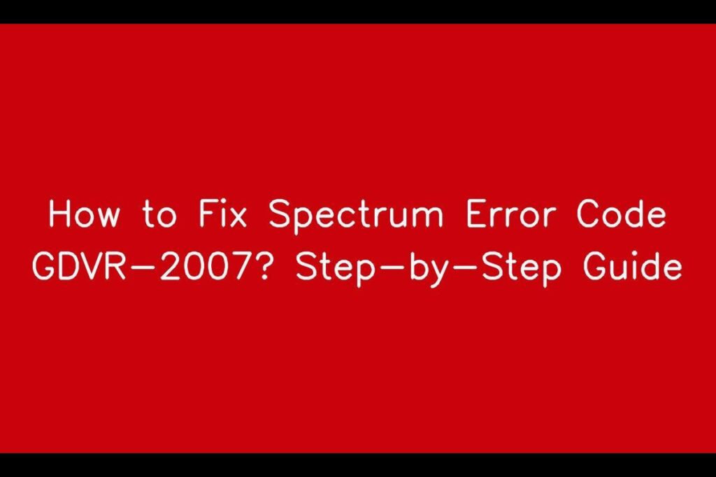 Spectrum Code Gdvr 2007 (2024)