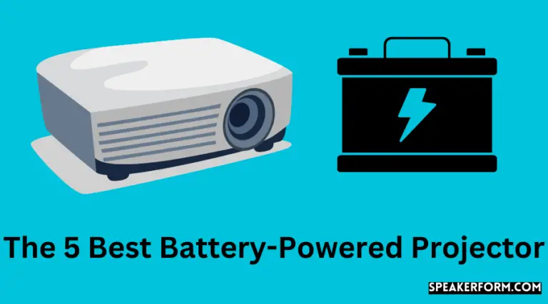 The 5 Best Battery-Powered Projectors (2025)