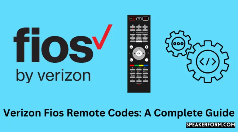 Verizon Fios Remote Codes A Complete Guide (2025)