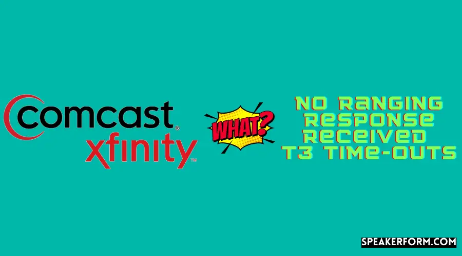 How To Fix Comcast Xfinity No Ranging Response Received-T3 Time-Out?