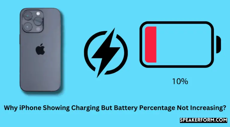 Why iPhone Showing Charging But Battery Percentage Not Increasing?