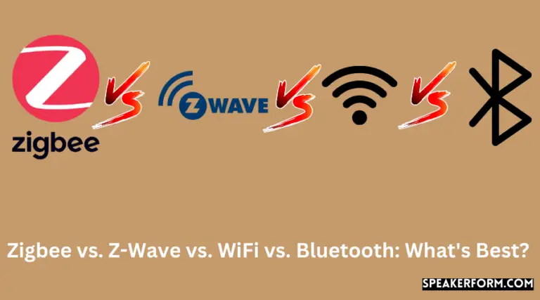 Zigbee vs. Z-Wave vs. WiFi vs. Bluetooth What's Best! (2025)