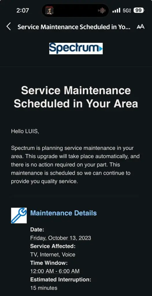 How Long Does Spectrum Internet Maintenance Take: Quick Insights (2026)